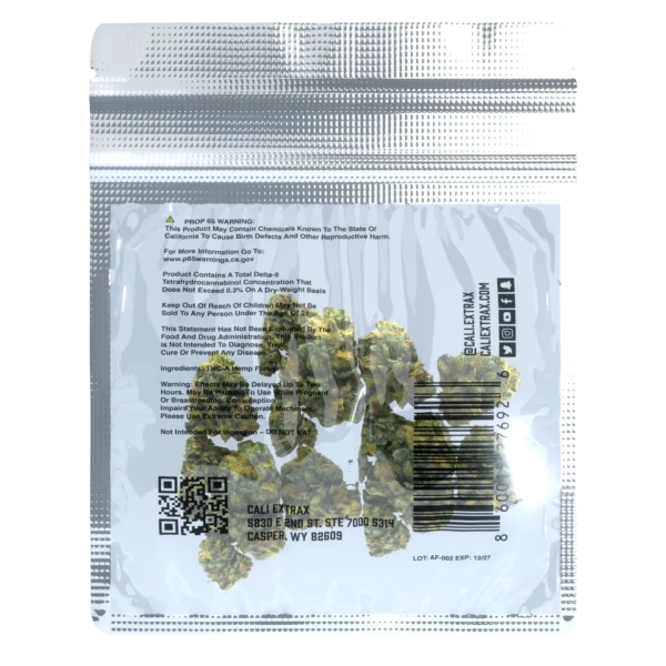 Alaskan Thunder F*ck THCA Flower - Cali Treez (Sativa)